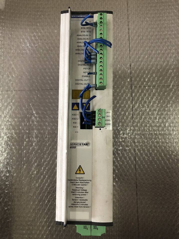 SERVOSTAR 606-AS-FAN Servo Drive S Kollmorgen | inRobots.shop